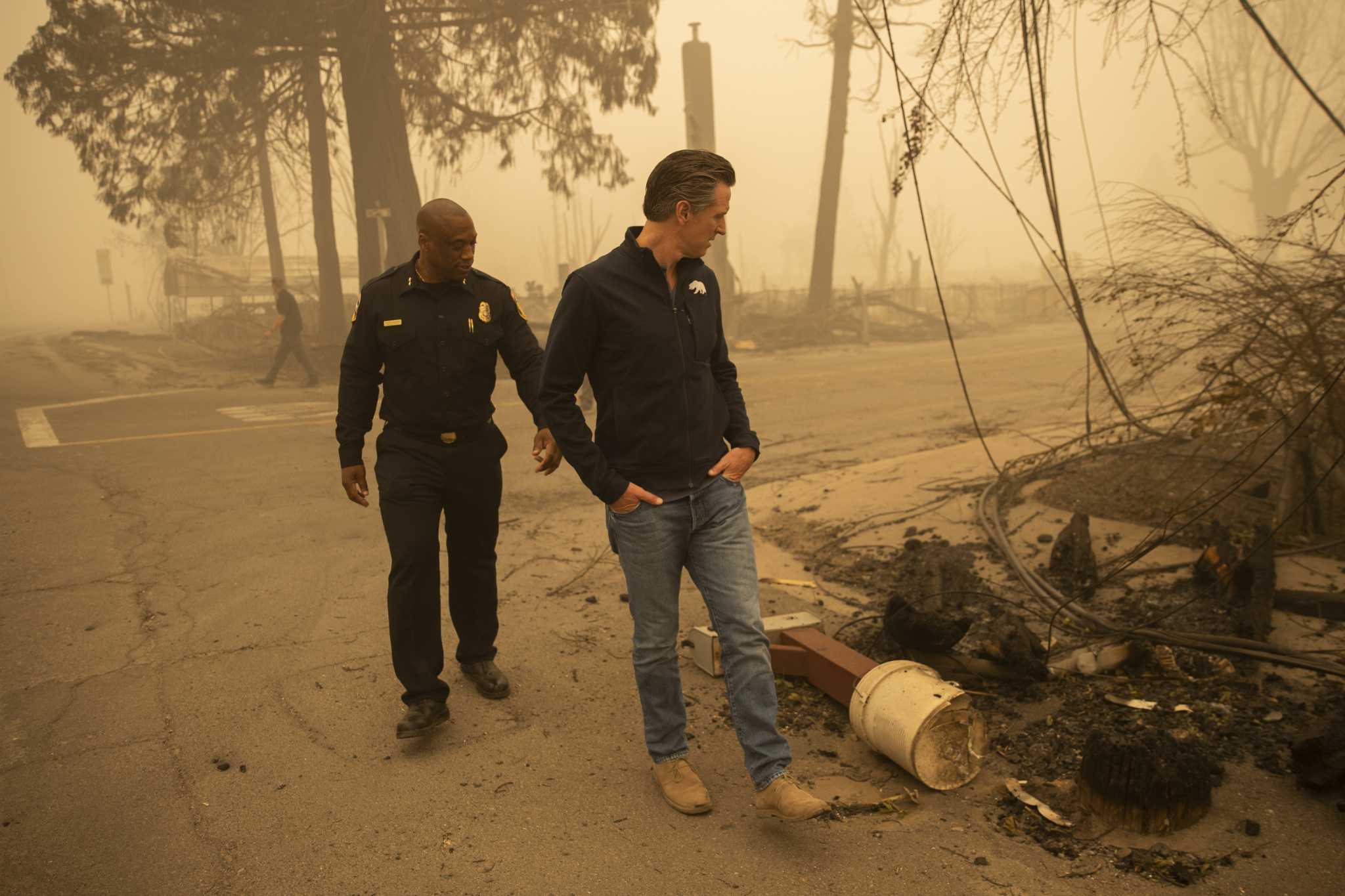 Californians warned against mowing, firing guns amid high fire risk