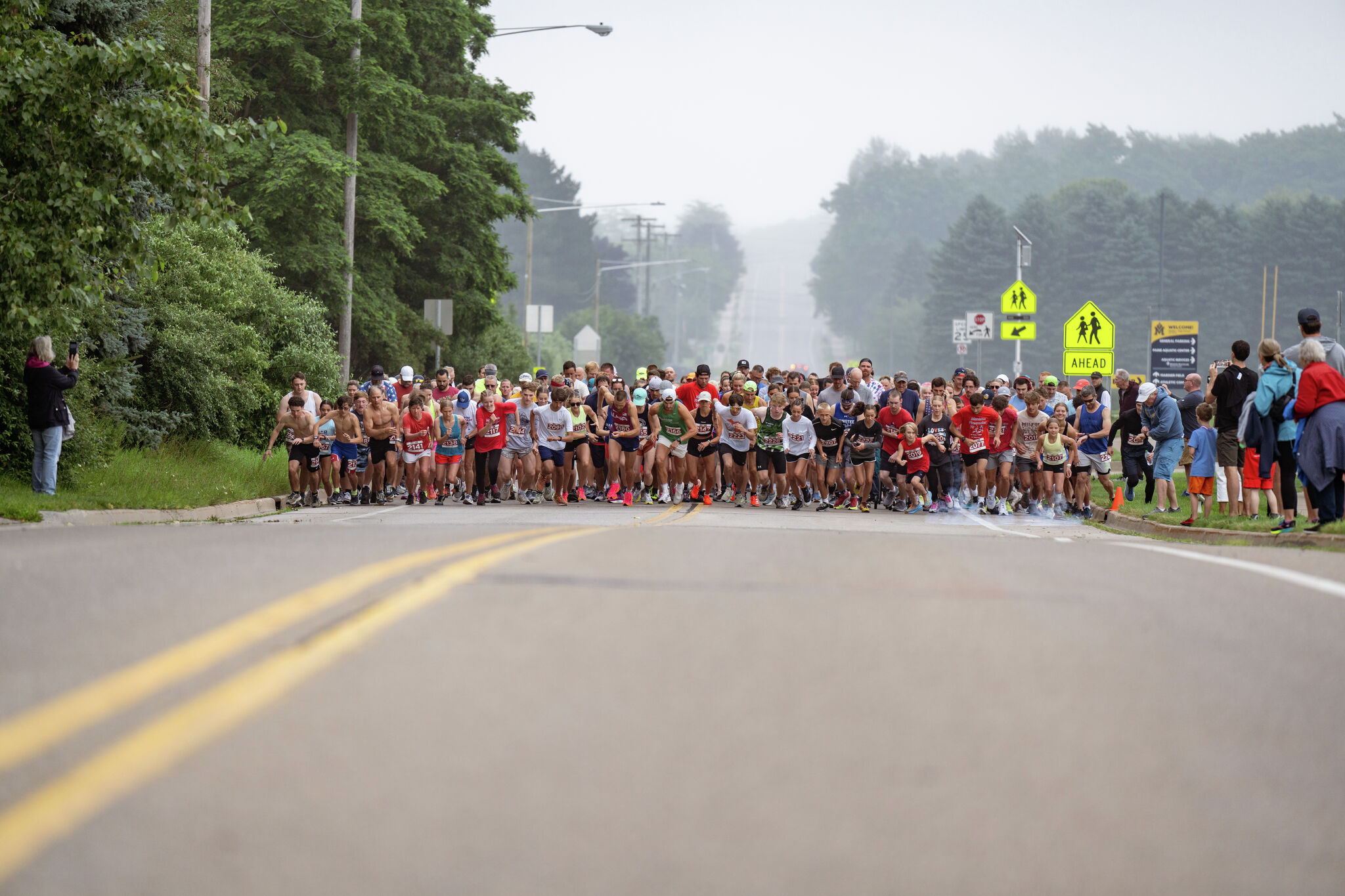 Manistee Firecracker 5K for runners of all ages, part of Forest Fest