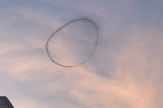 Odd ring seen in the sky over Houston suburb sparks curiosity