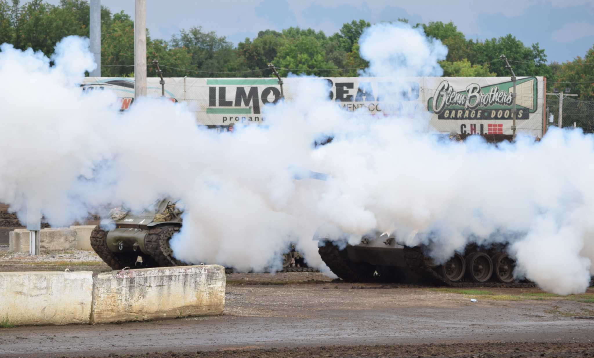 Morgan County Fair pays tribute to veterans with salutes, tank show