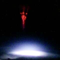 'A rare event': Elusive red lights found glowing over Earth