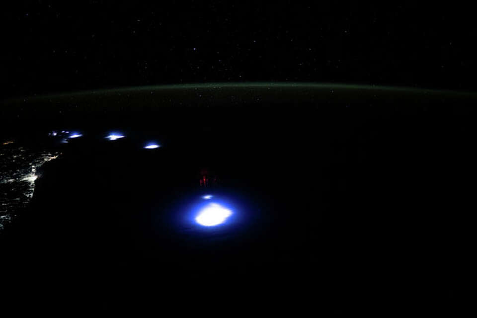 'A rare event': Elusive red lights found glowing over Earth