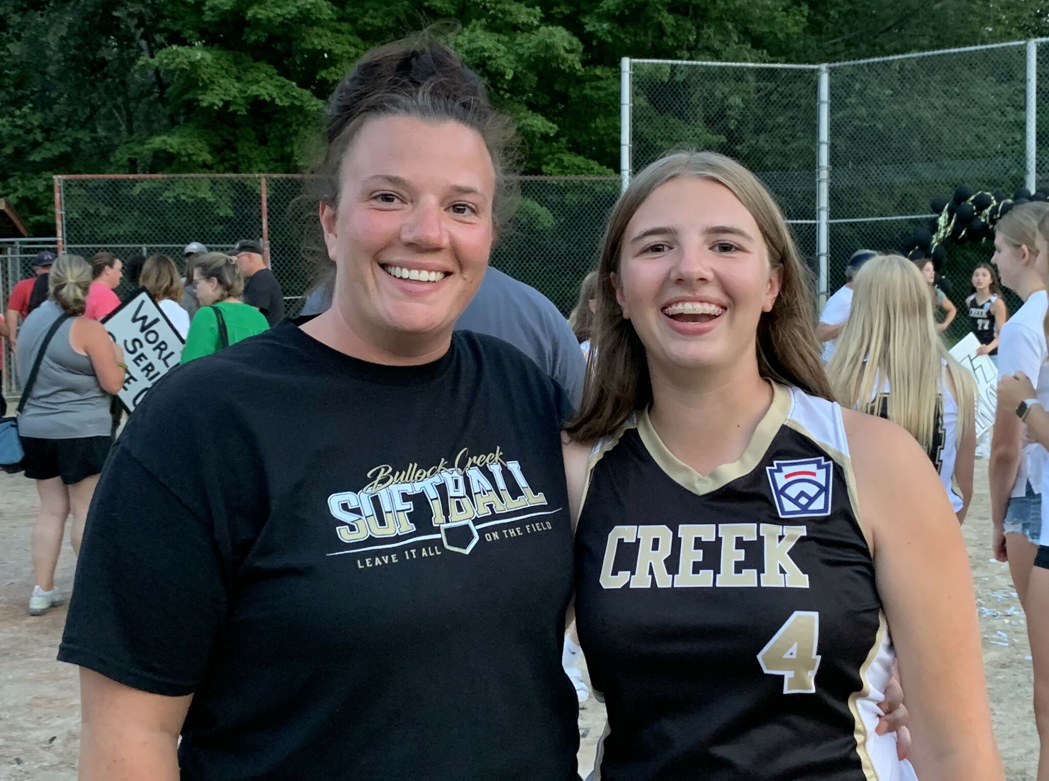 Creek's Yager a state champion player & mom