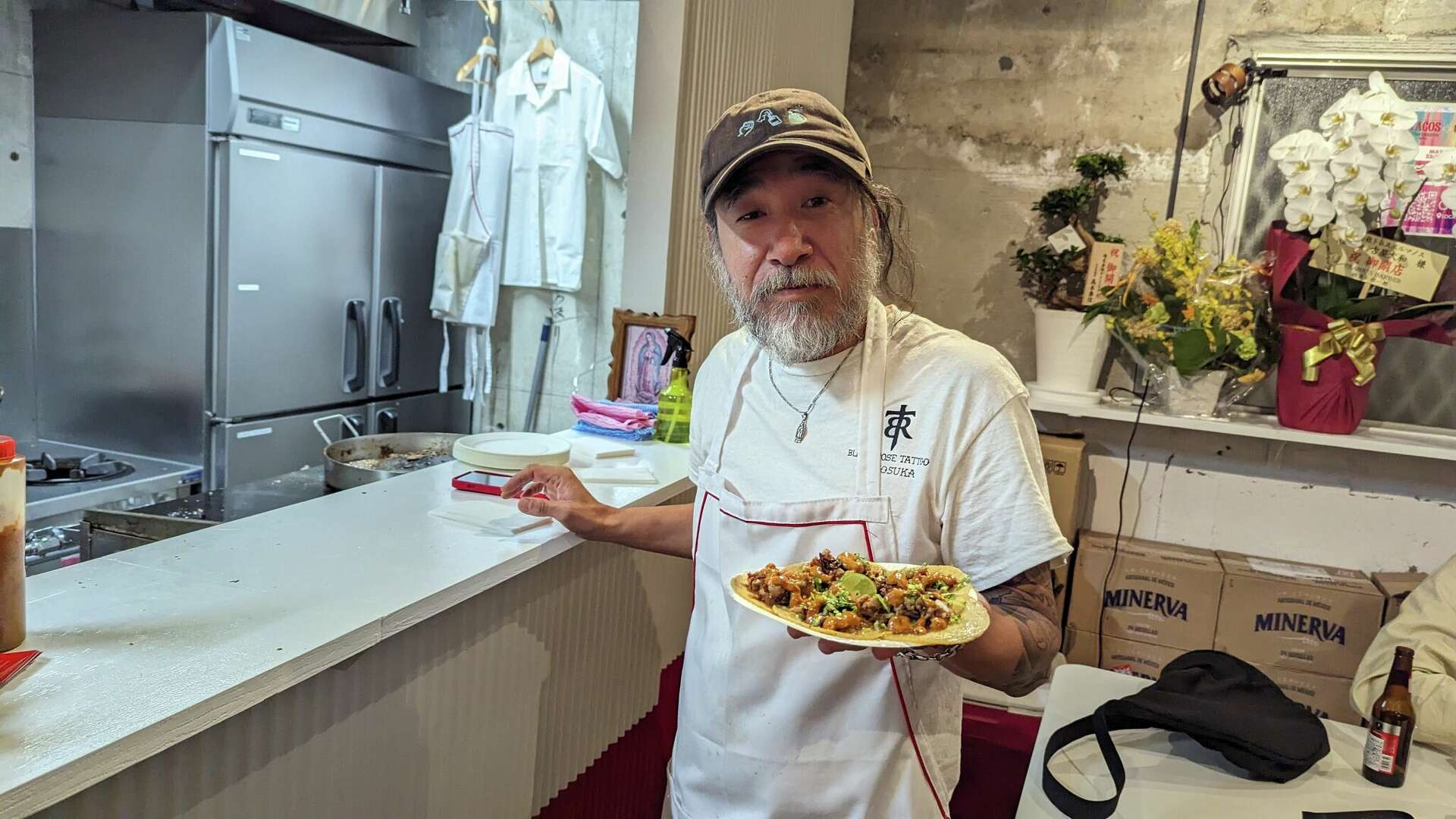 Japanese man finds his ikigai in Tokyo Mexican taco stand