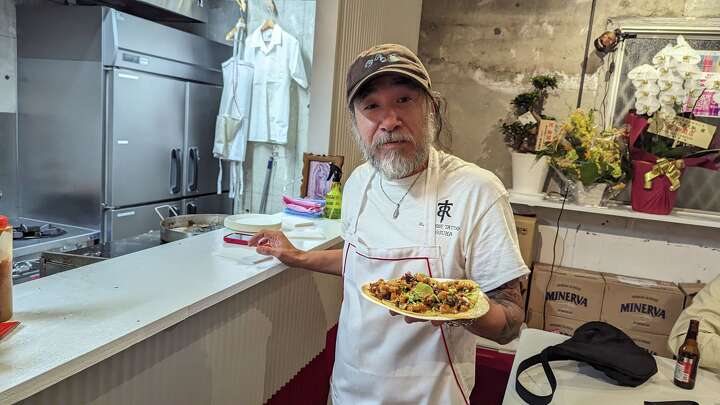 Japanese man finds his ikigai in Tokyo Mexican taco stand