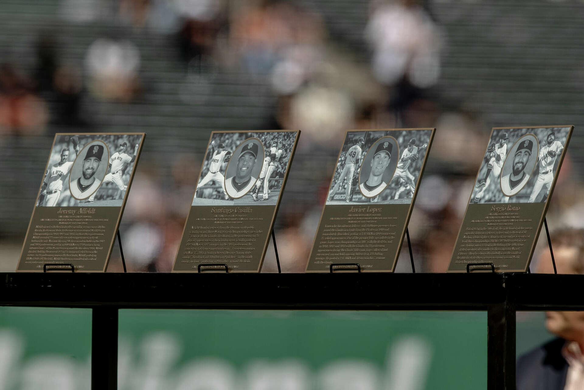 Giants’ Core Four relievers from World Series reunite for Wall of Fame