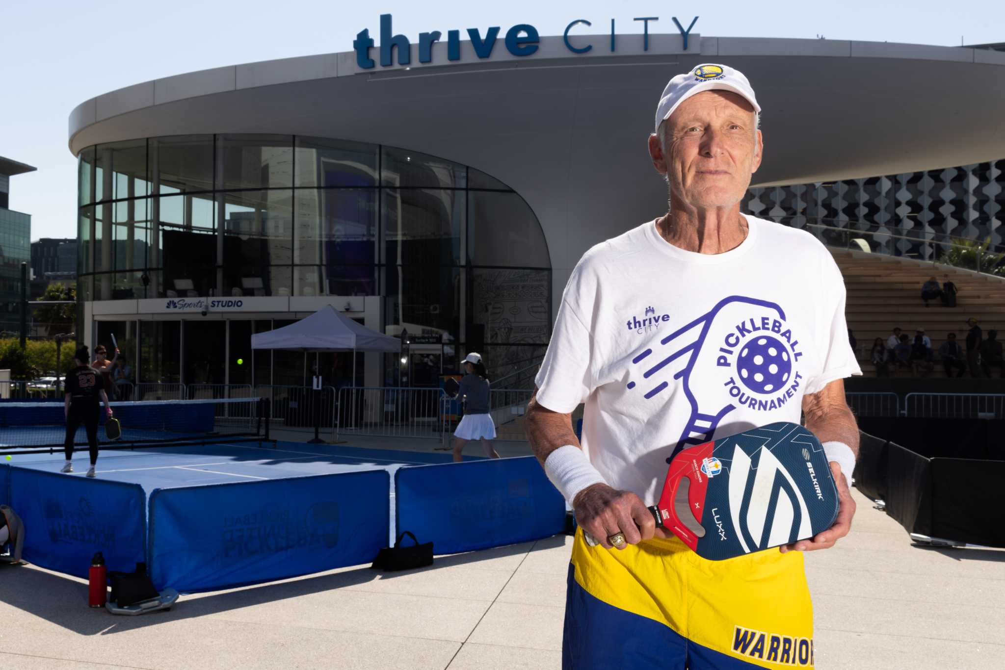 Warriors legend Rick Barry finds fun, success on the pickleball court