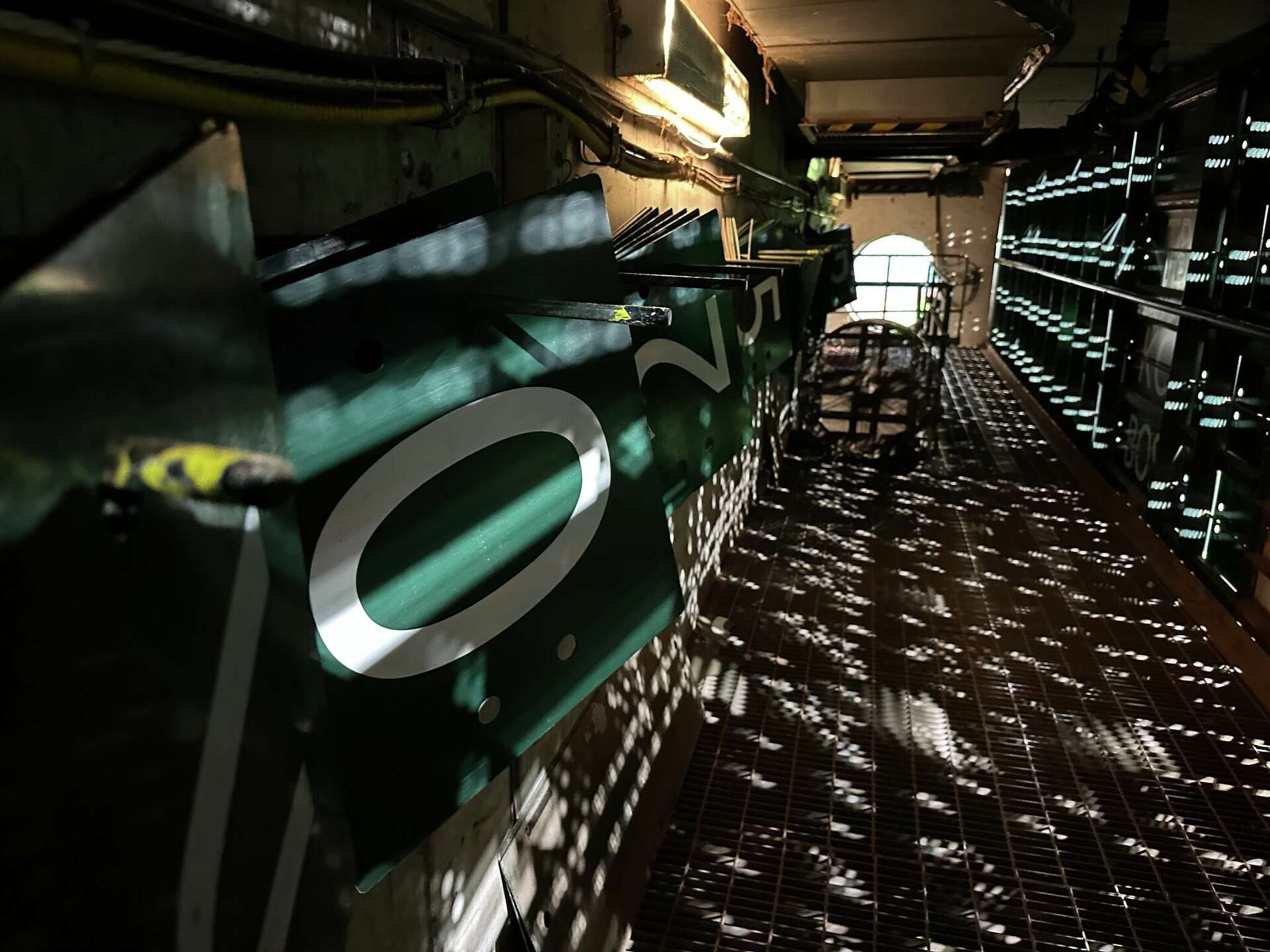 Behind the scenes of Minute Maid Park's manual scoreboard