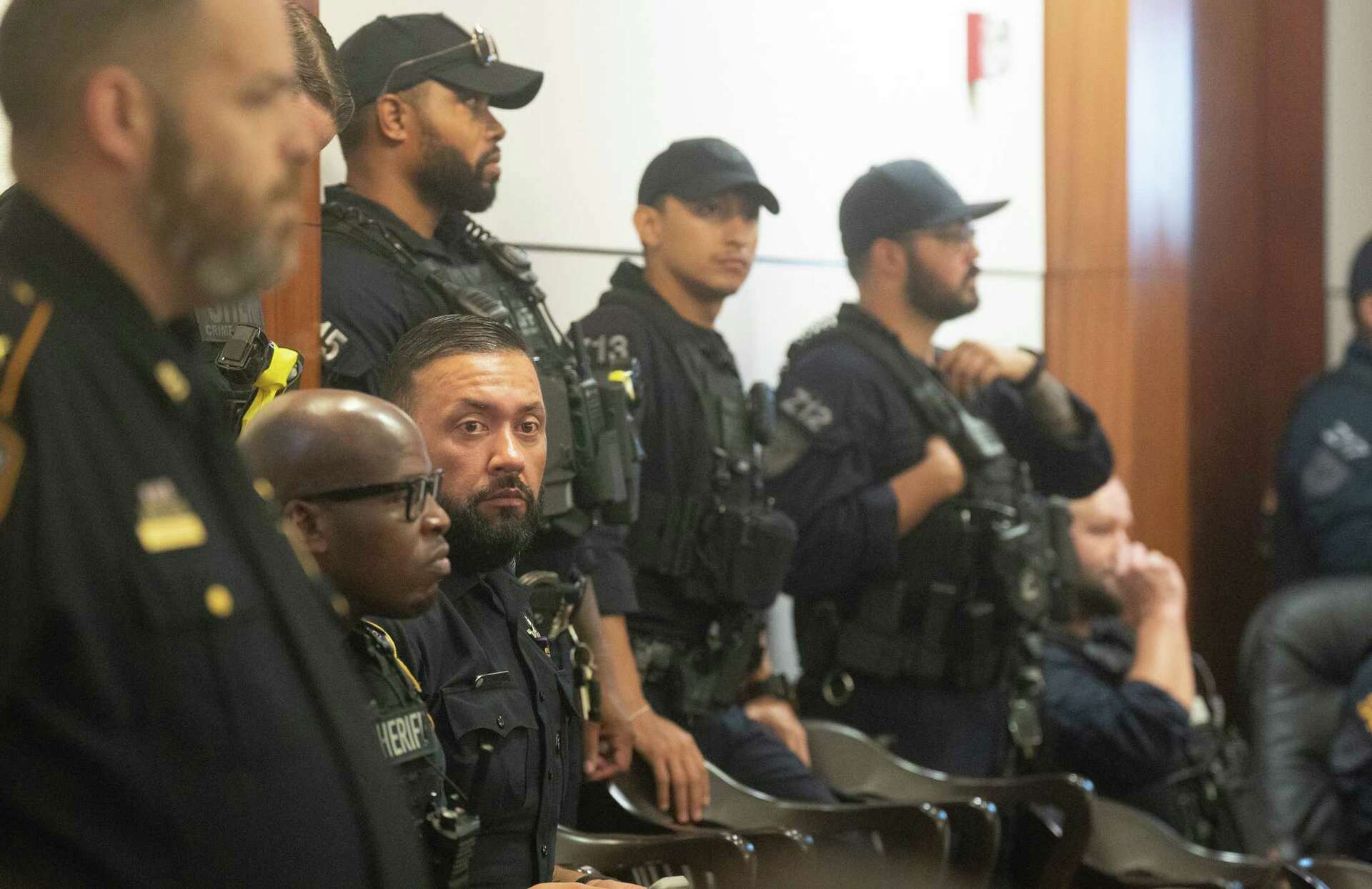 Ronald Palmer, accused of Deputy Esqueda's death, appears in court