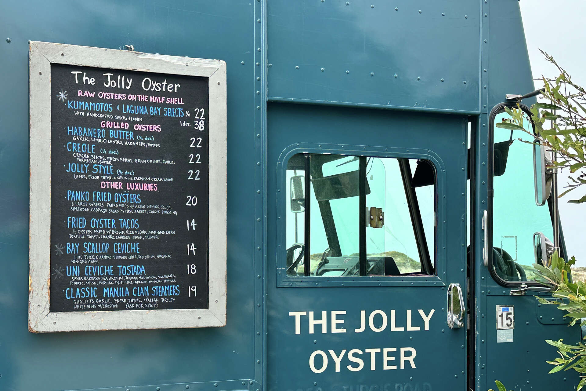 The jolliest place in Calif. is this tiny seafood truck on the beach