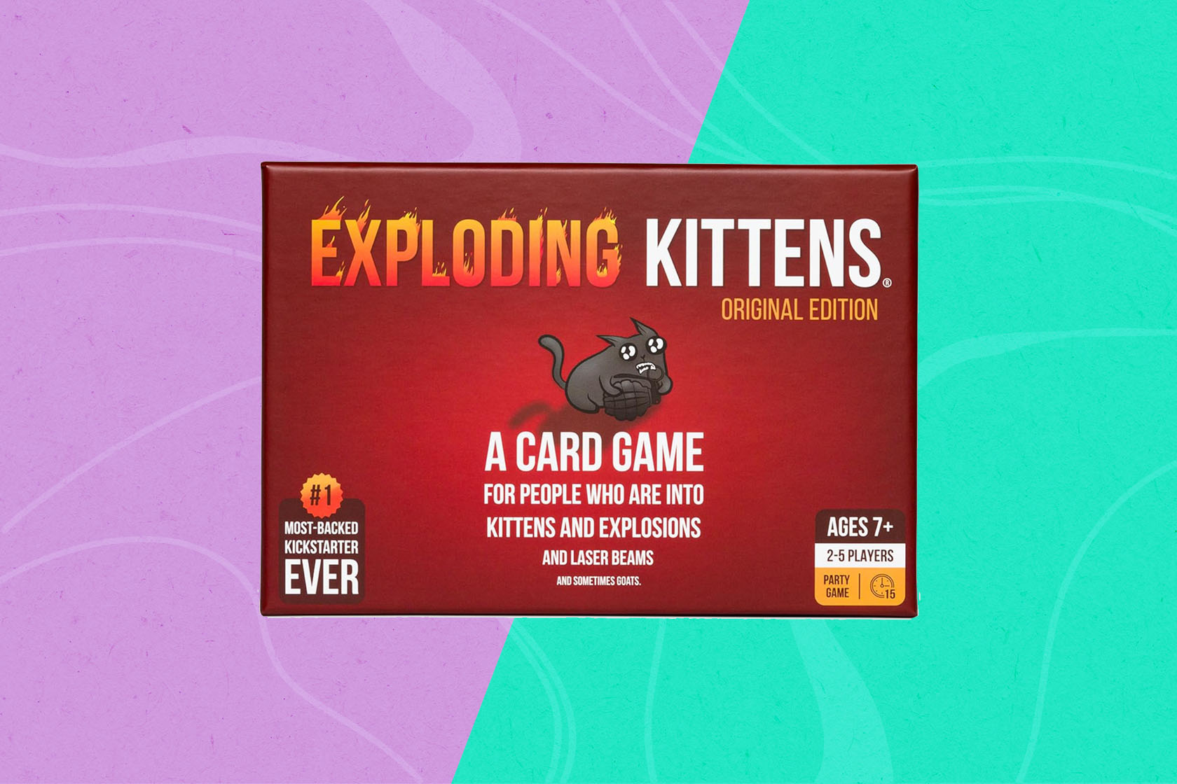 The Exploding Kittens card game is just $10 for Prime Day
