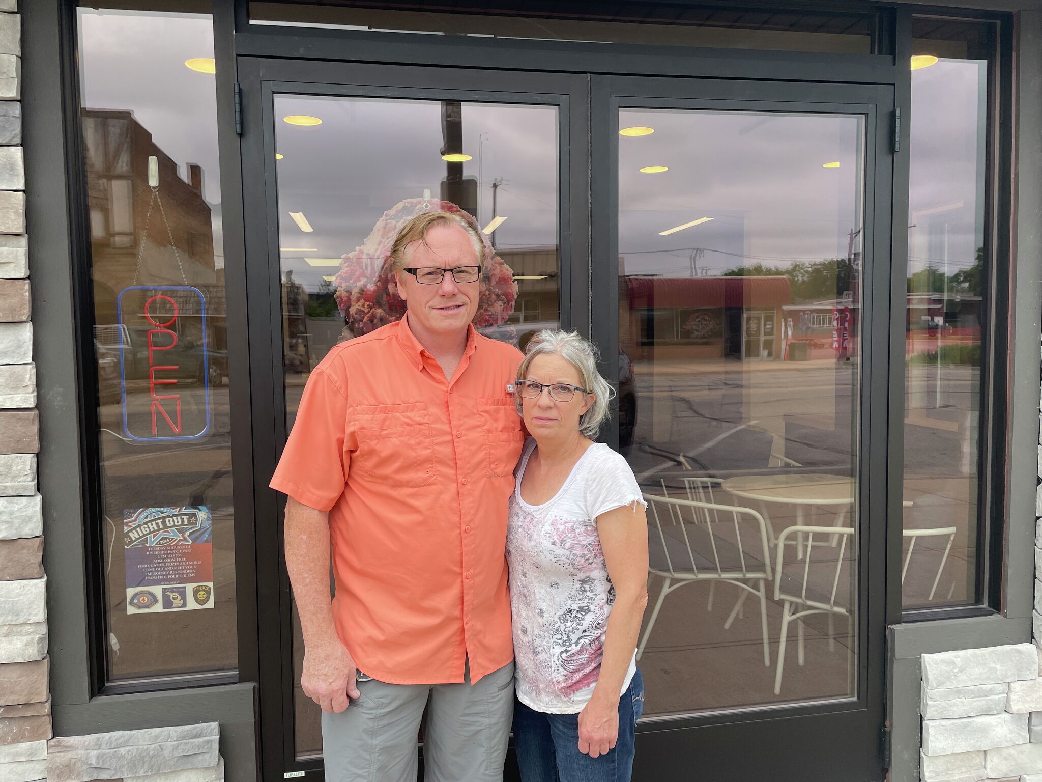 Family-owned Neptune's Ice Cream Shop opens in downtown Evart