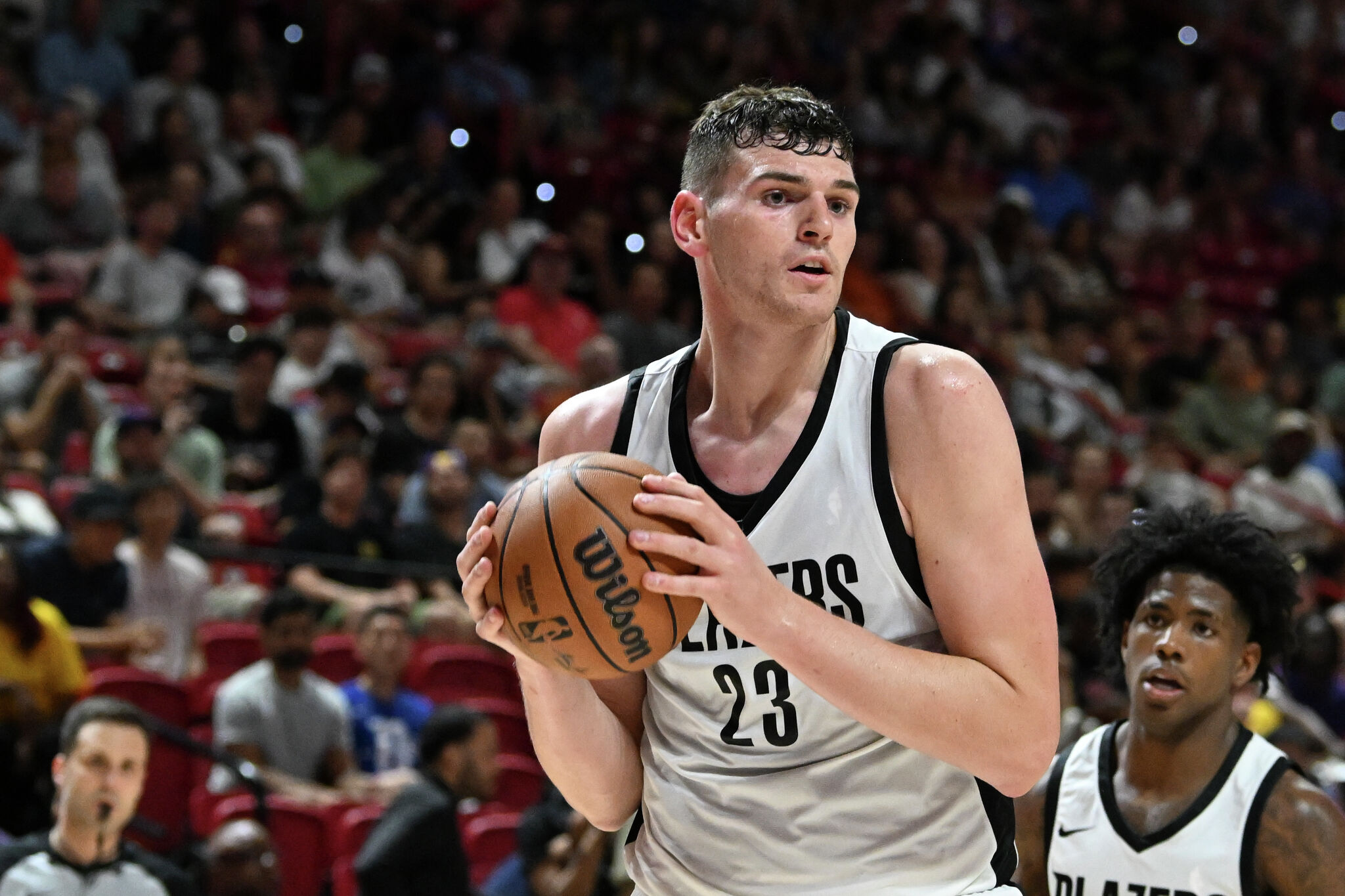 Portland's Clingan has 8 points, 11 rebounds in NBA Summer League