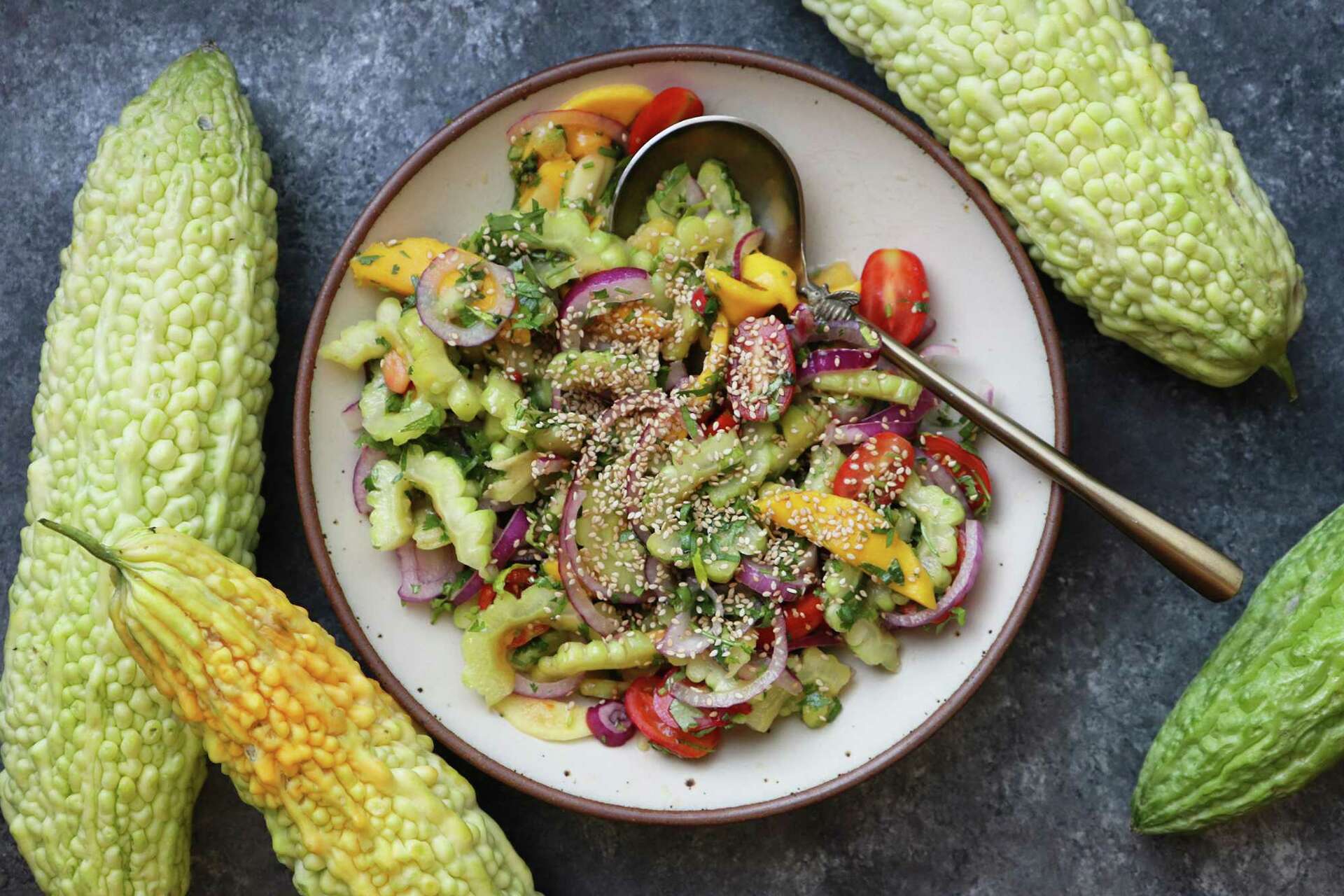 Recipe: Easy Chinese bitter melon salad