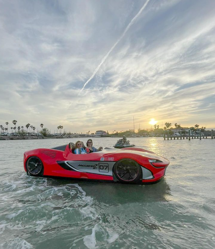 Rent Jet Ski-inspired, race car-shaped crafts at South Padre Island