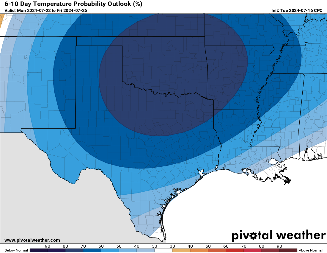 Rare July cold front approaches the Houston area later this week