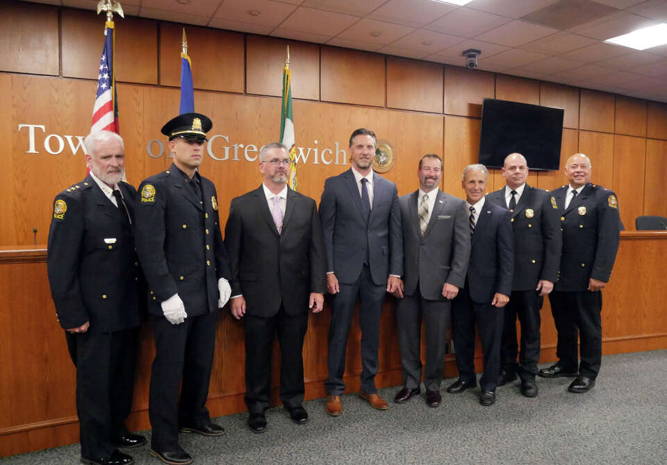 In Photos: Greenwich police promote several officers, detectives