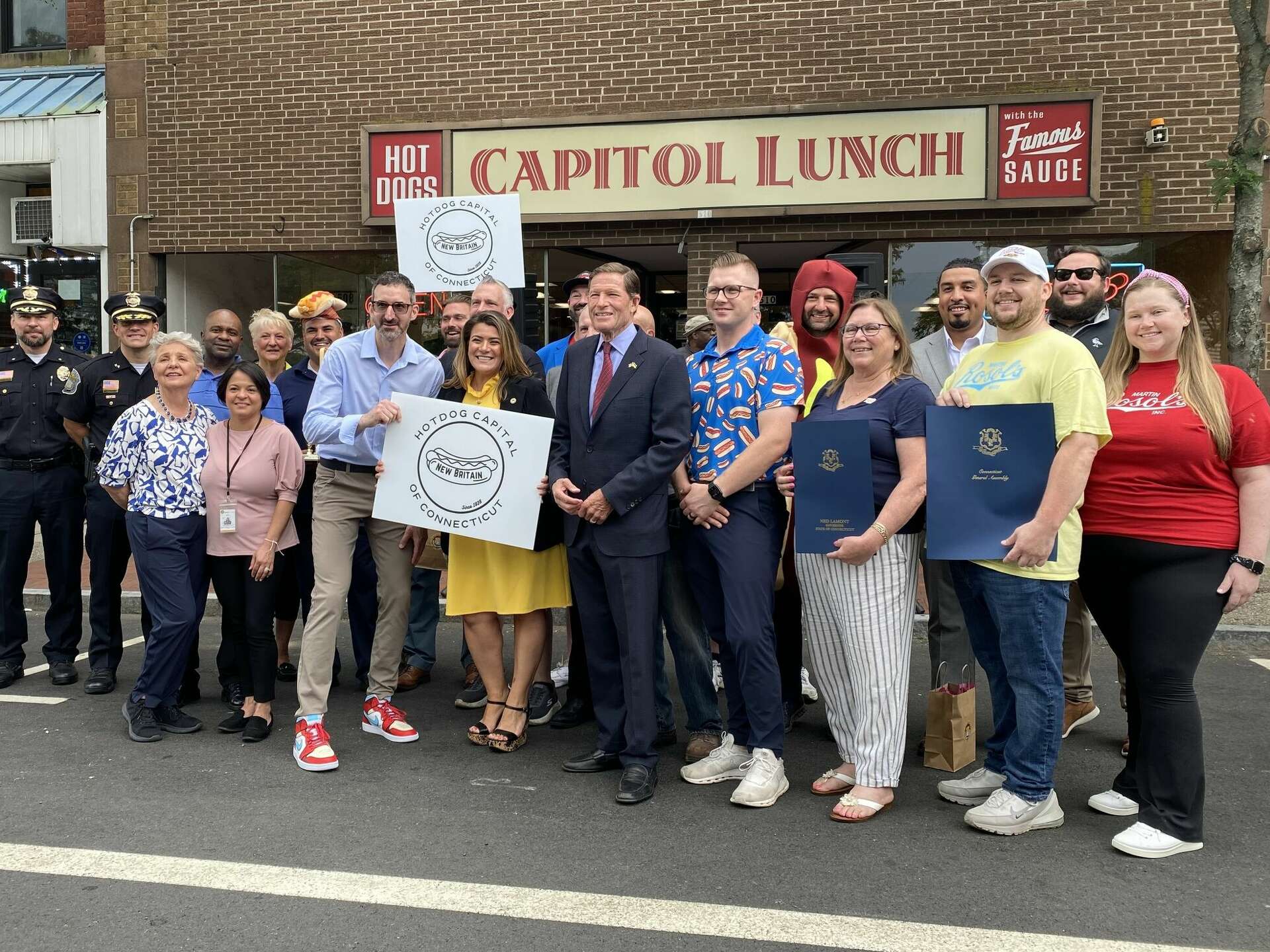 New Britain declared 'CT capital of hot dogs' on National Hot Dog Day