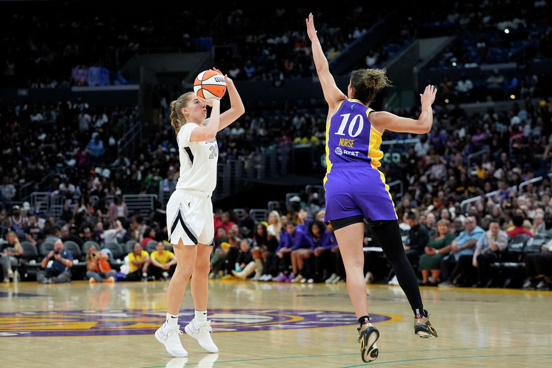 Kate Martin was selected by the Golden State Valkyries in the draft
