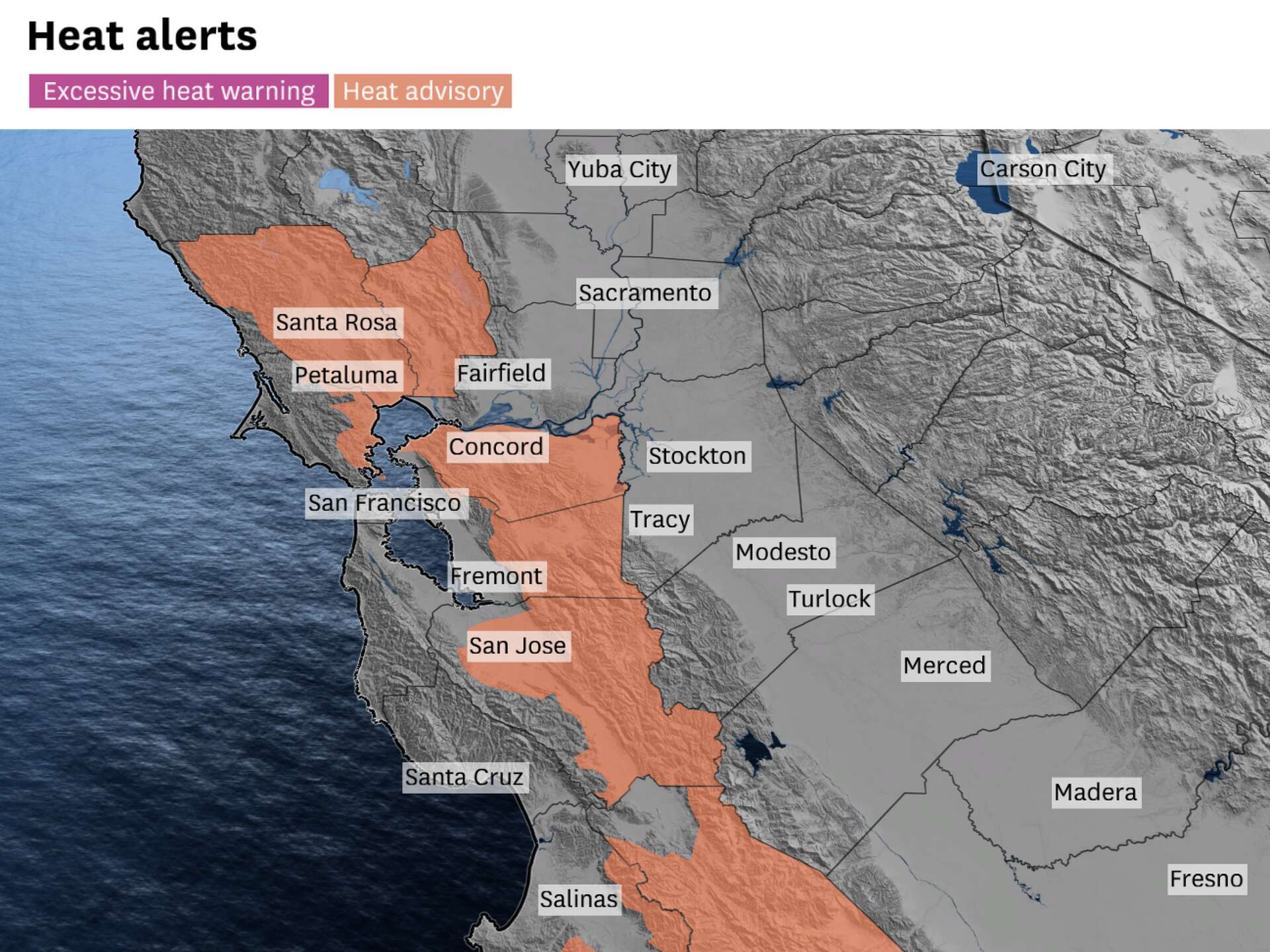 Heat wave returning to California. Here’s where it'll be hottest
