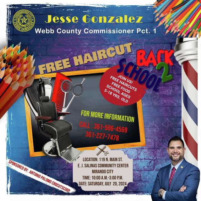 Free haircut event to be held at EJ Salinas Community Center
