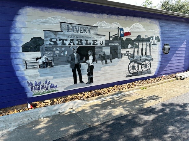 New mural in downtown Montgomery celebrates town's history