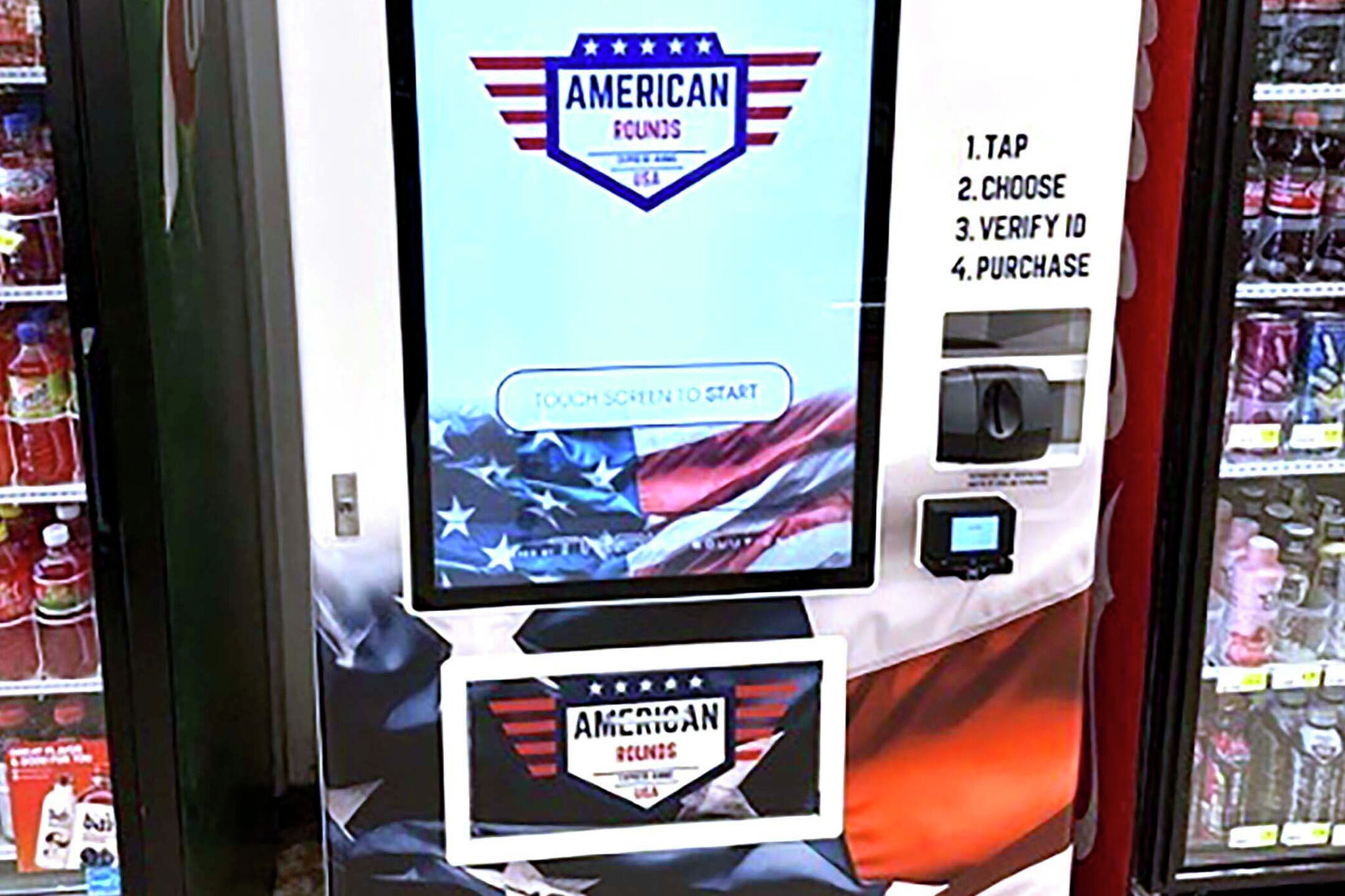 Ammo vending machine opens in Central Texas grocery store