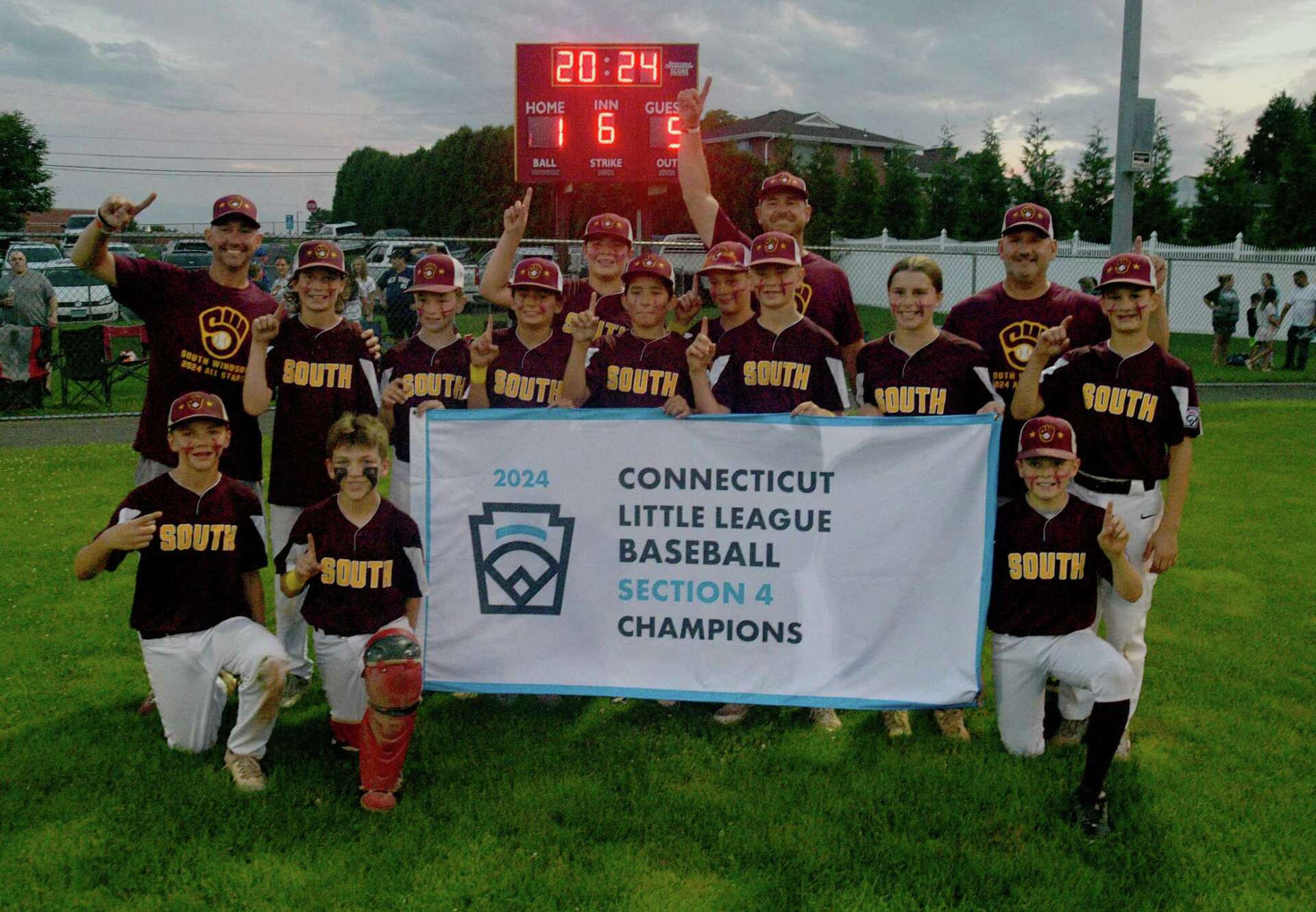 South Windsor U12 Little League team claims Section 4 title