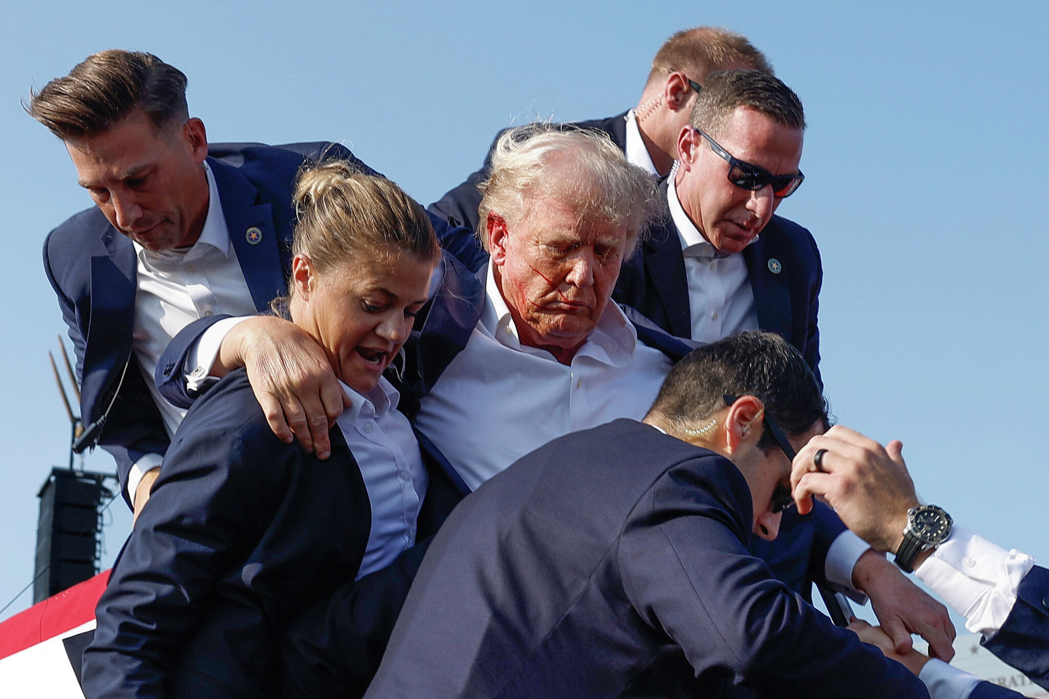Amid so much political chaos, American democracy teeters