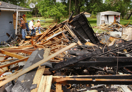 Man sues ex-neighbor over exploded house