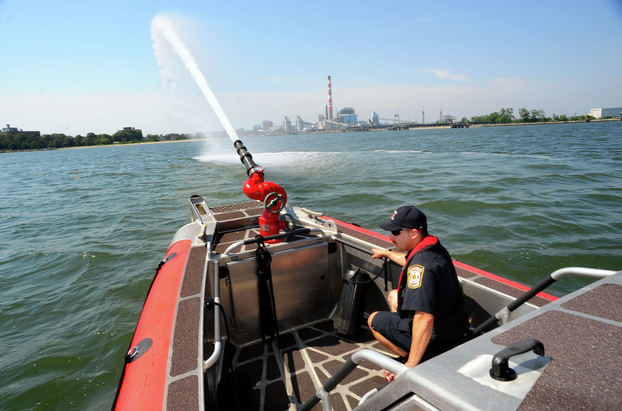 Firefighters respond to 200-foot yacht on fire in Long Island Sound