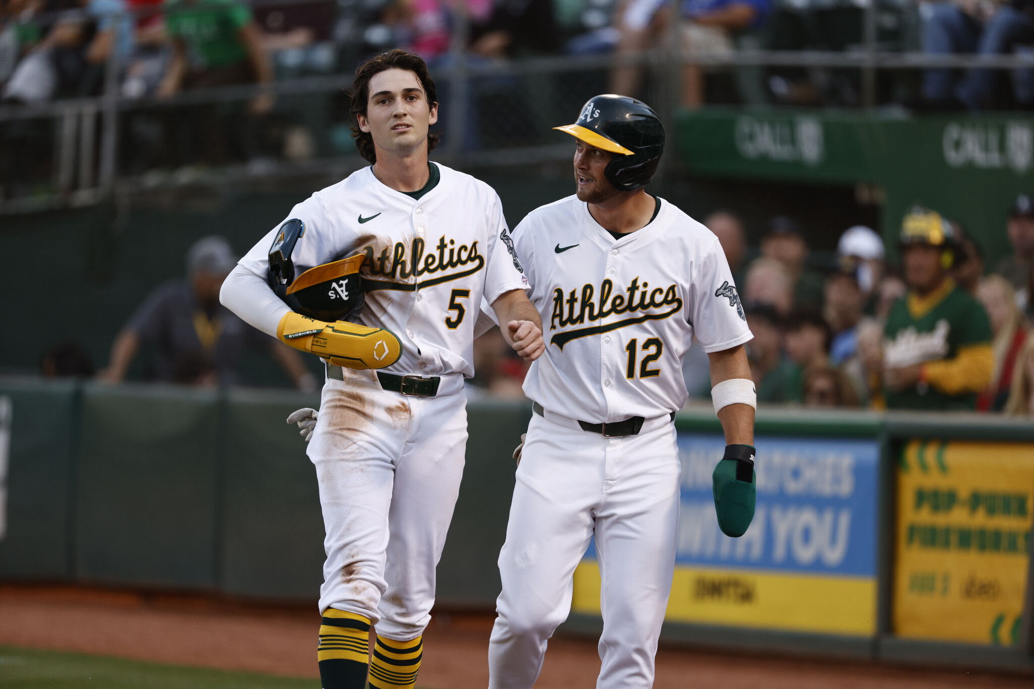 Debut for A's top prospect Jacob Wilson cut short by hamstring injury