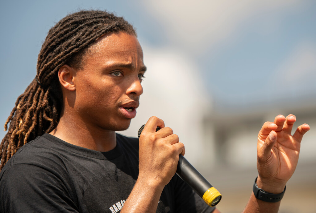 Youth football camp hosted by Super Bowl Champion Ramon Richards