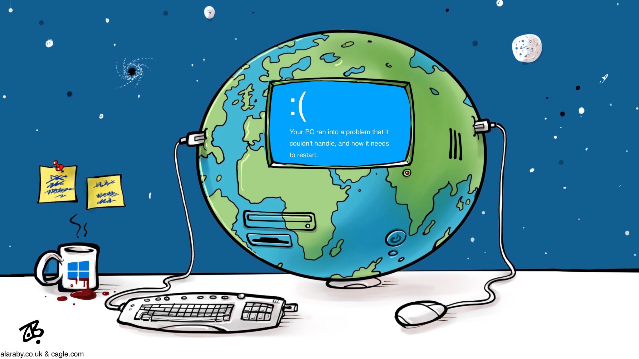 Opinion cartoon: Standstill