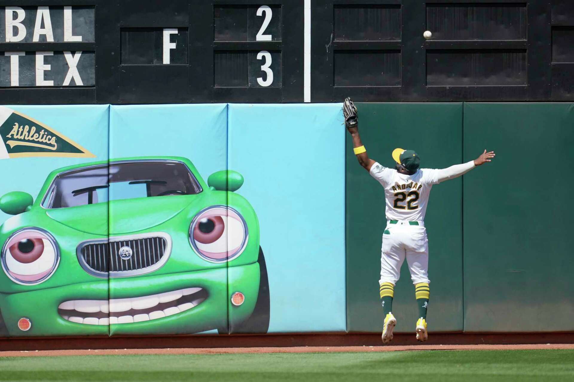 A’s have tables turned on them as Angels use 5-run 8th to avoid sweep