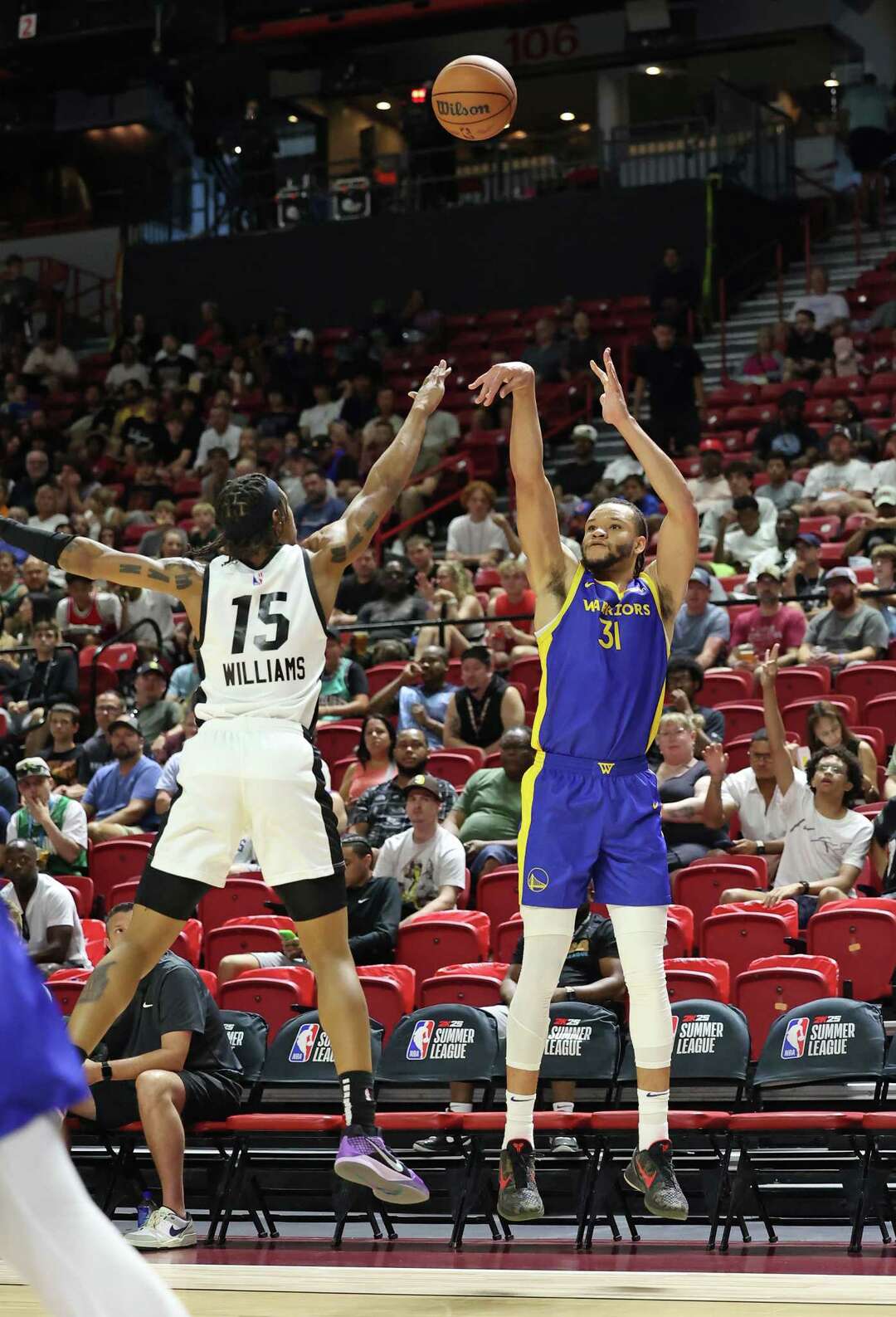 Knox thrives, but Warriors’ unbeaten summer ends in Las Vegas semis