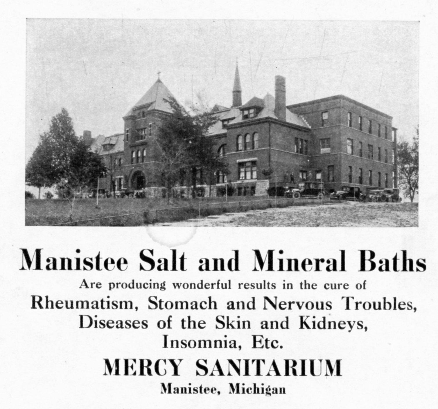Manistee's salt baths draw people to the town in early 1900s