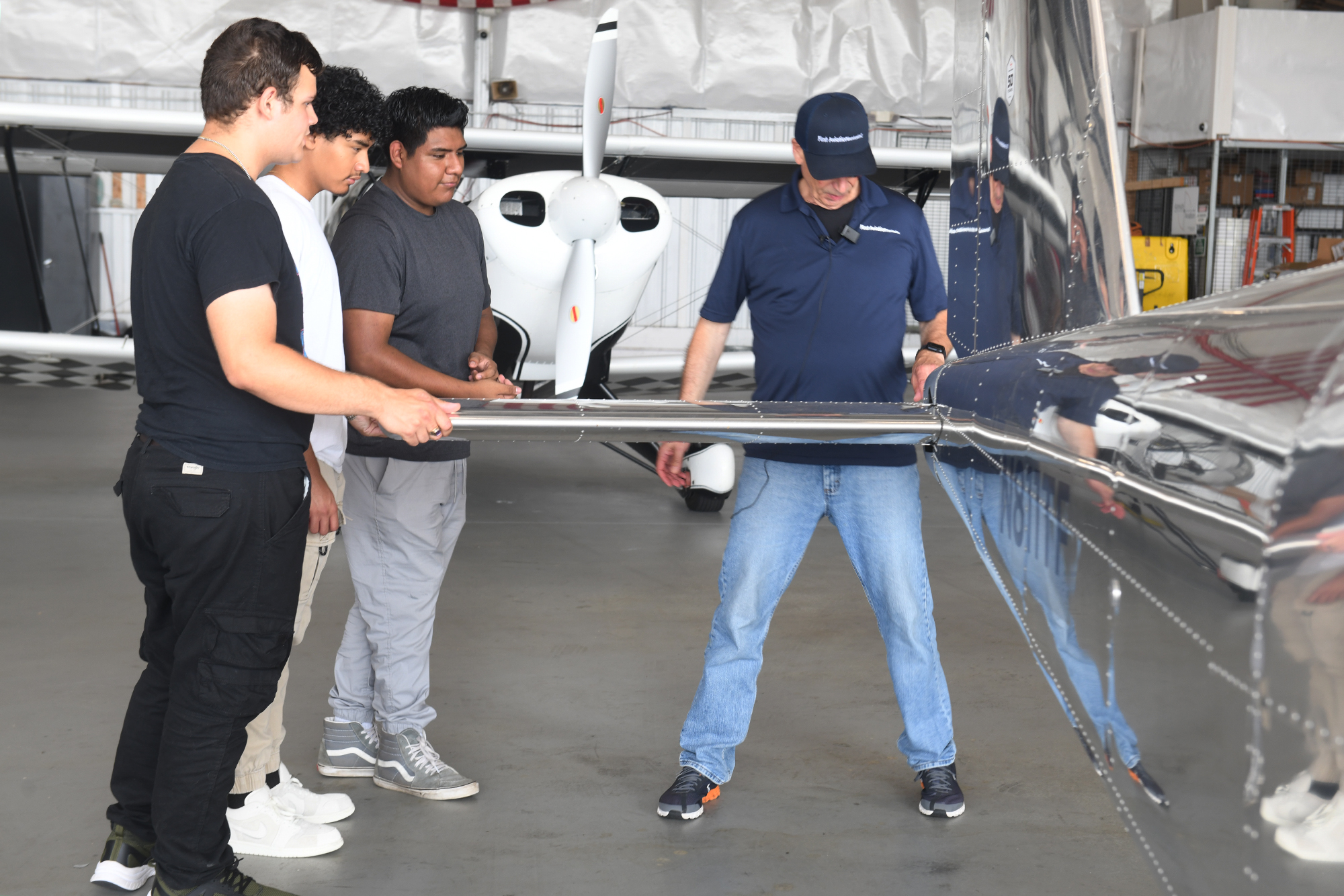 Bassick High students take flight in airplane they helped build