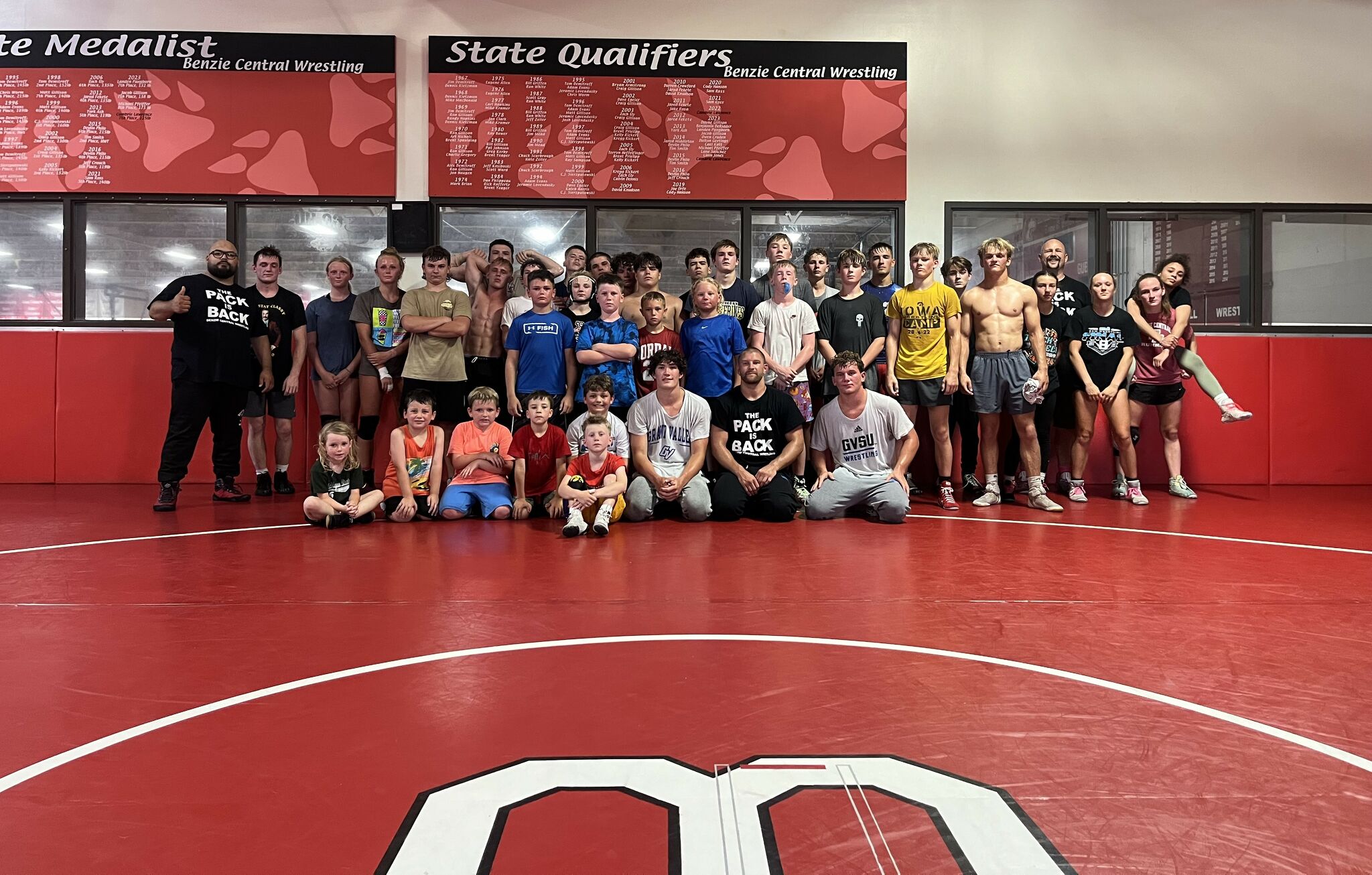 Benzie Central hosts guest instructor wrestling clinics