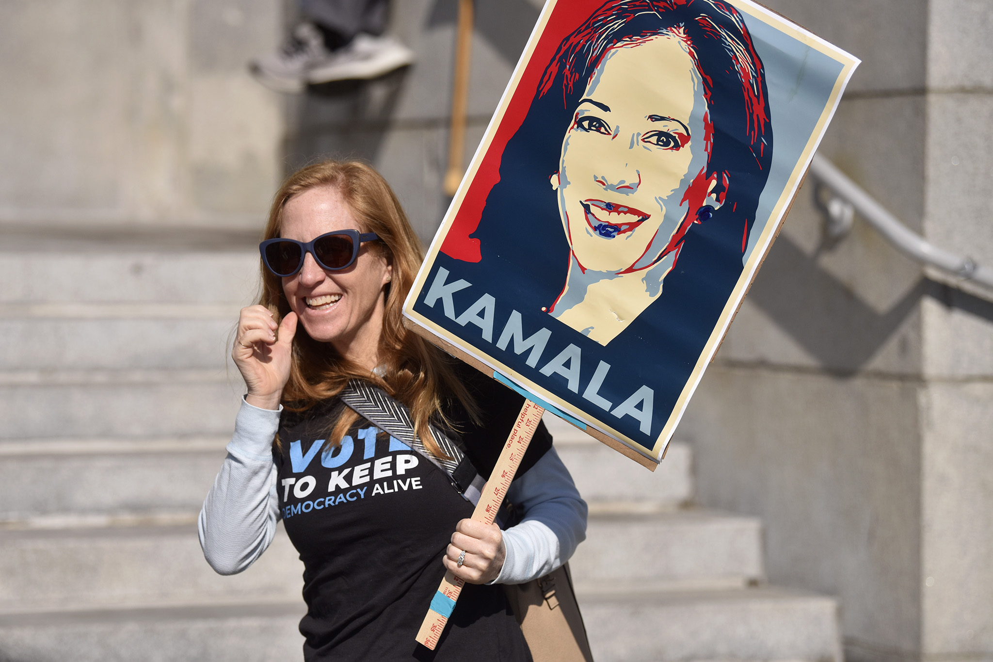San Francisco hosts 'party' for 'homegrown California girl' Harris