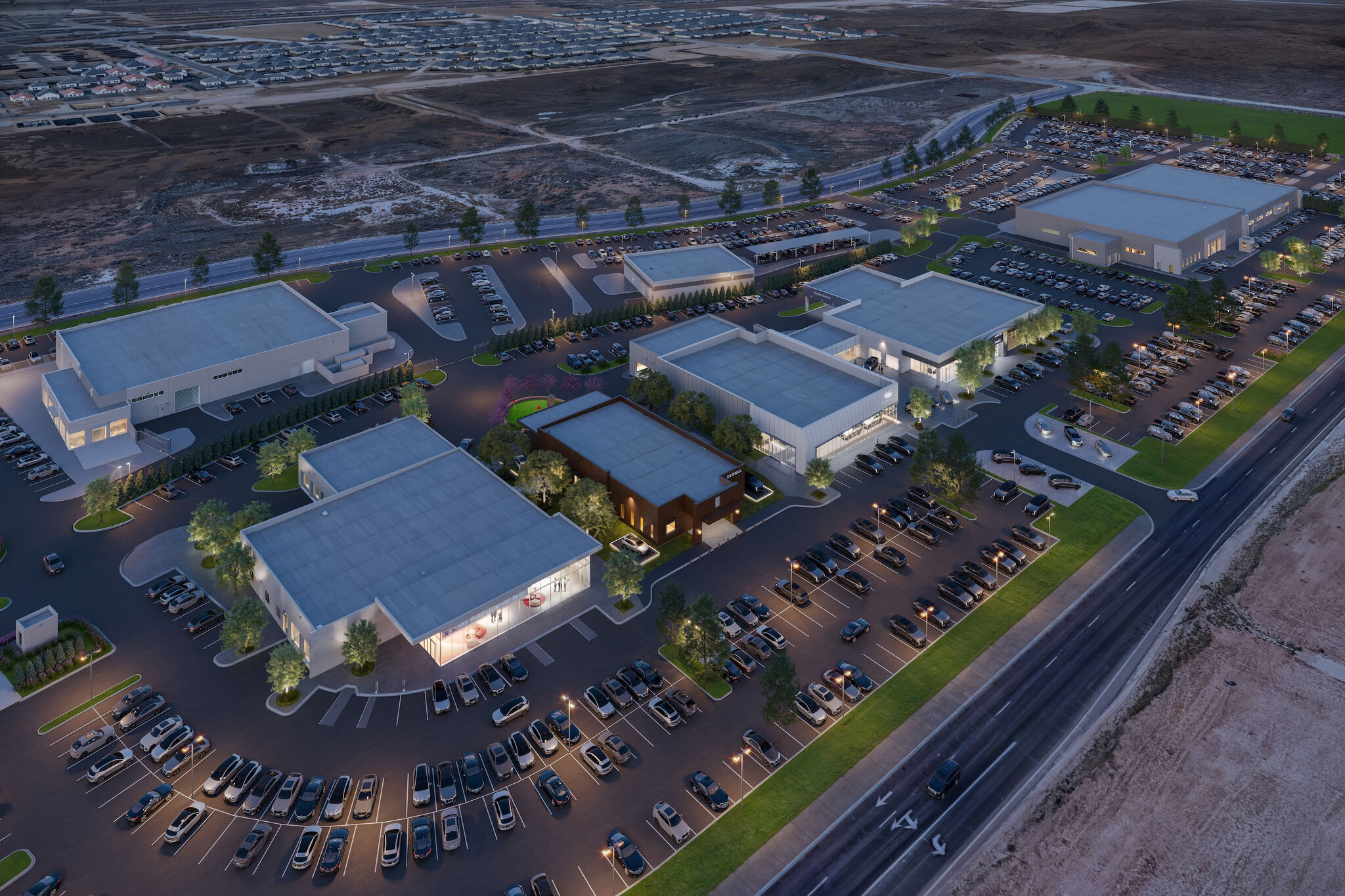 Sewell breaks ground on new Midland automotive campus