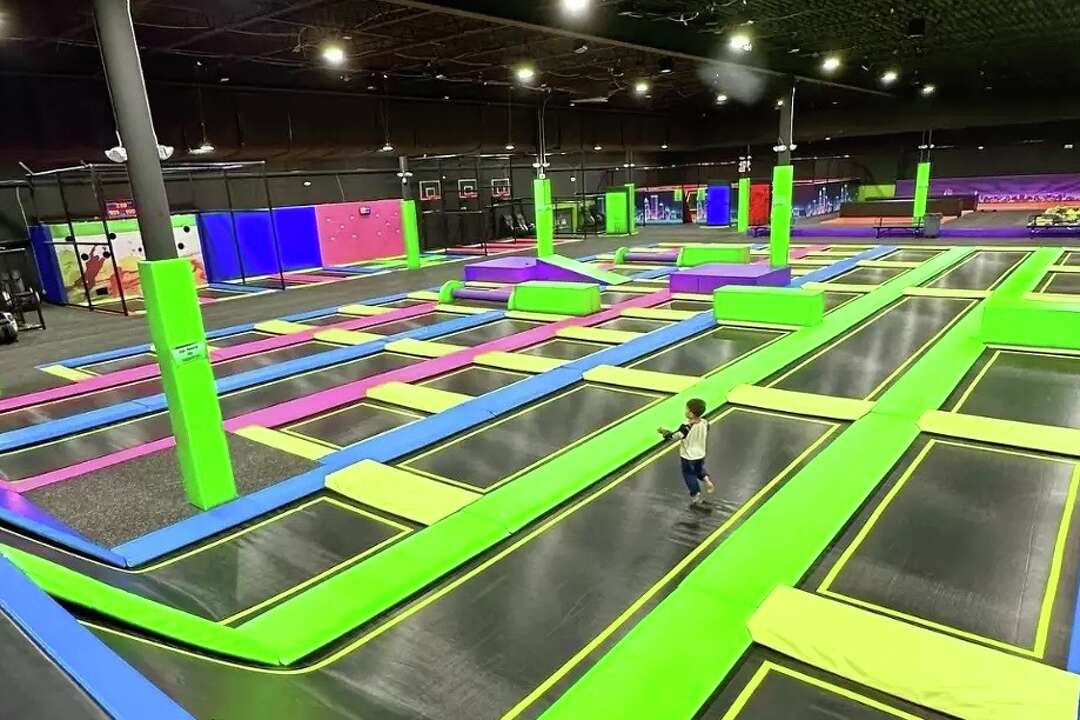 New entertainment park with trampolines and zip lines opens in CT