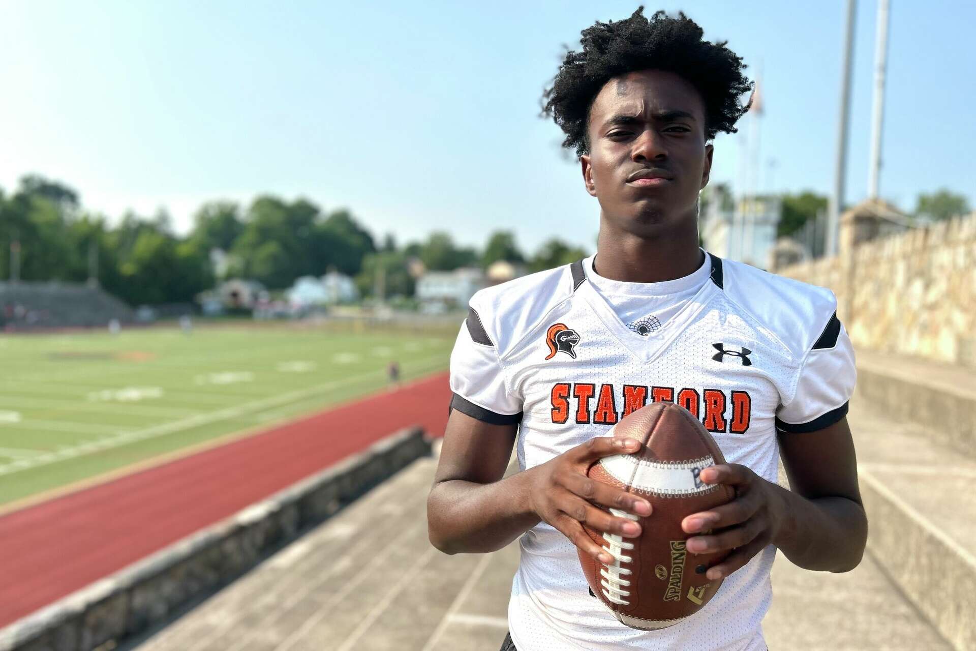 Stamford QB Ejai Presley spends summer getting ready for senior season