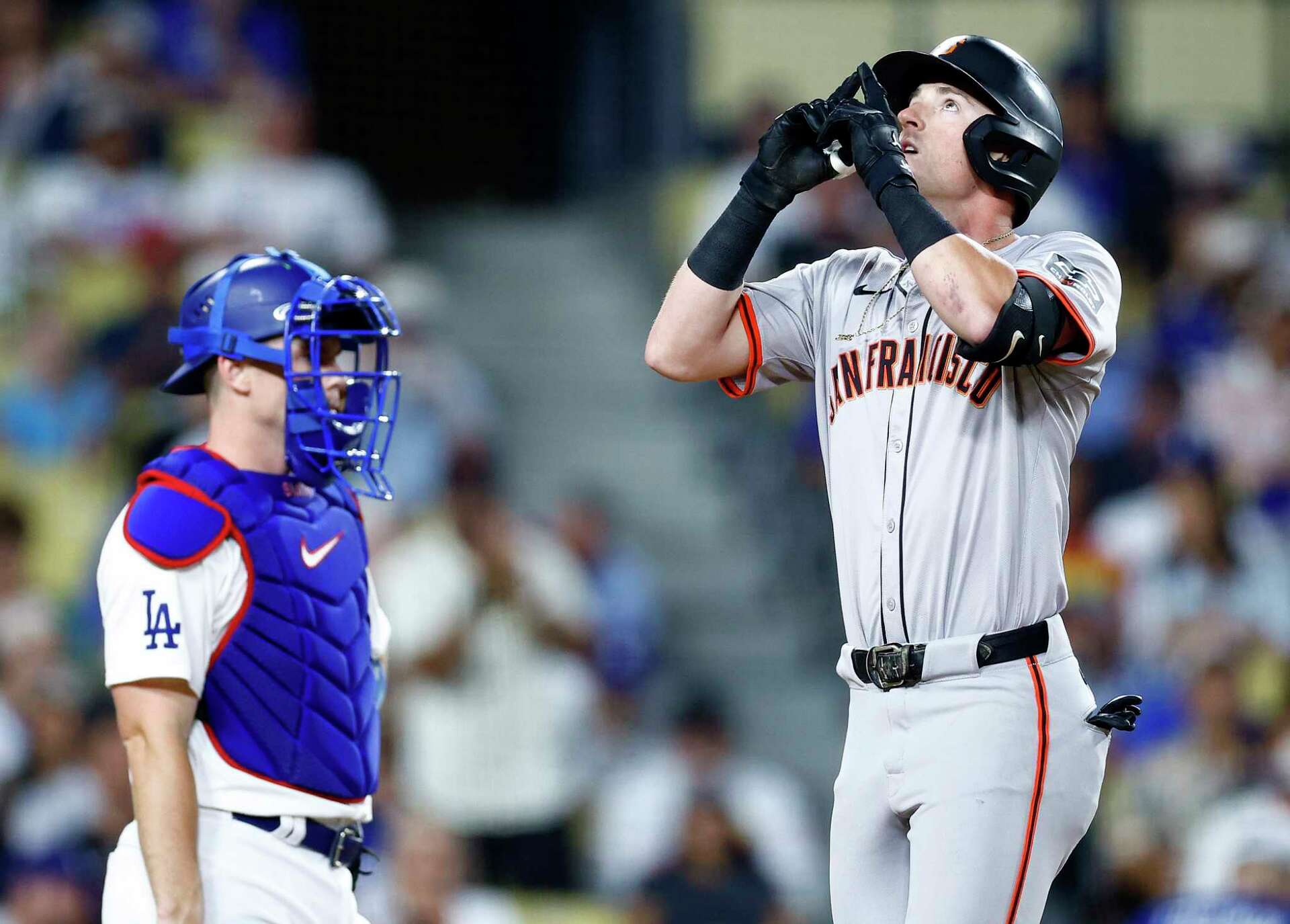 Blake Snell does his part, but defense costs Giants in loss to Dodgers