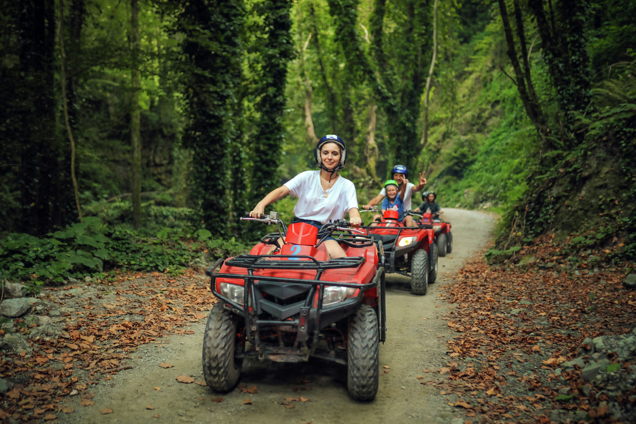 Practicing safety when operating ATVs can prevent serious injuries, or