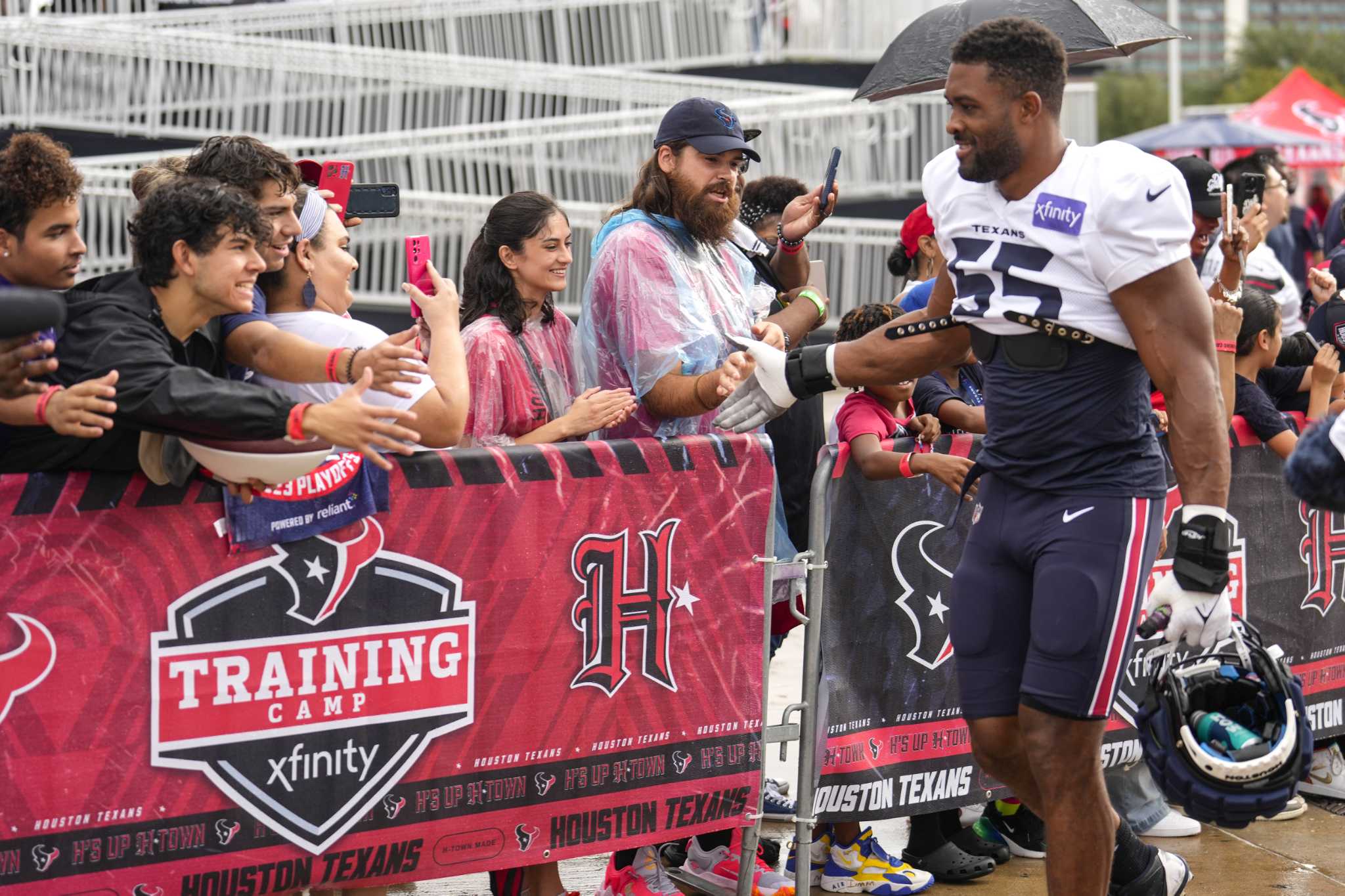 Houston Texans training camp: Tytus Howard excited for offensive line