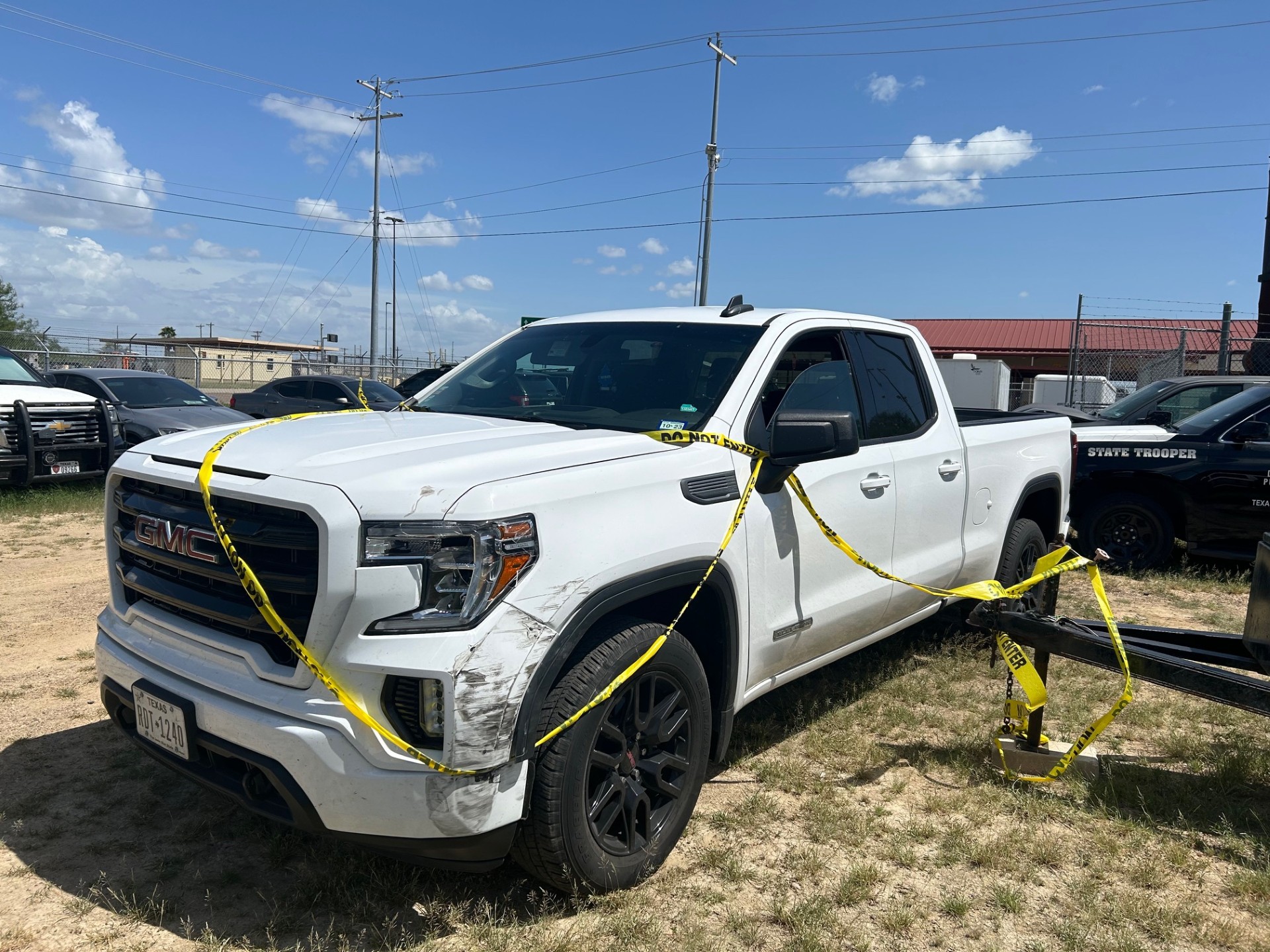 Stolen pickup used in chase with Texas DPS