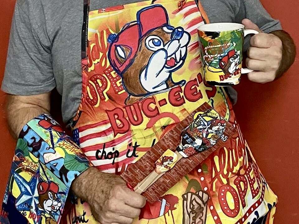 Buc-ee's logo as 'graffiti art? This Texas artist made it a reality