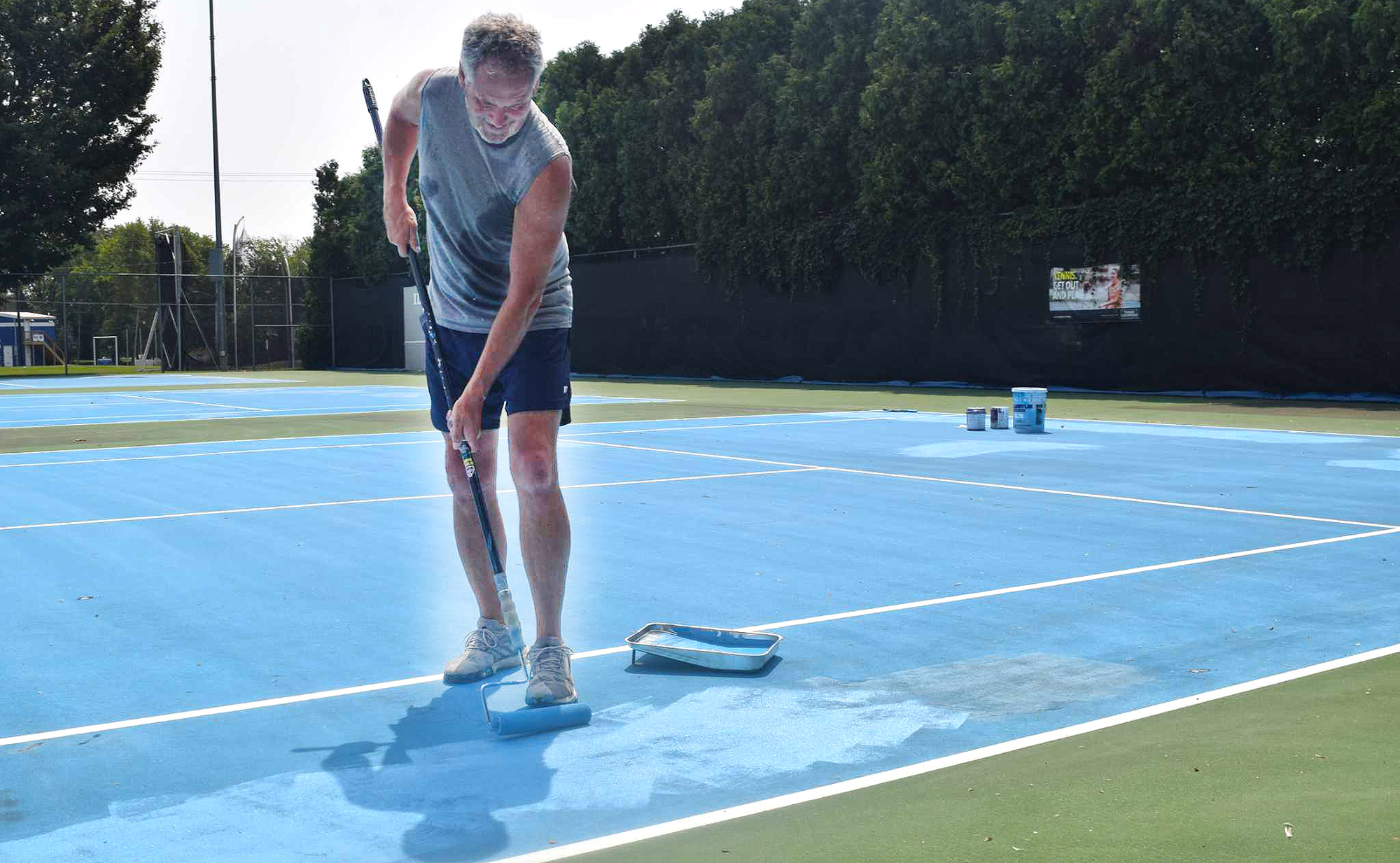 Photo: Order on the court