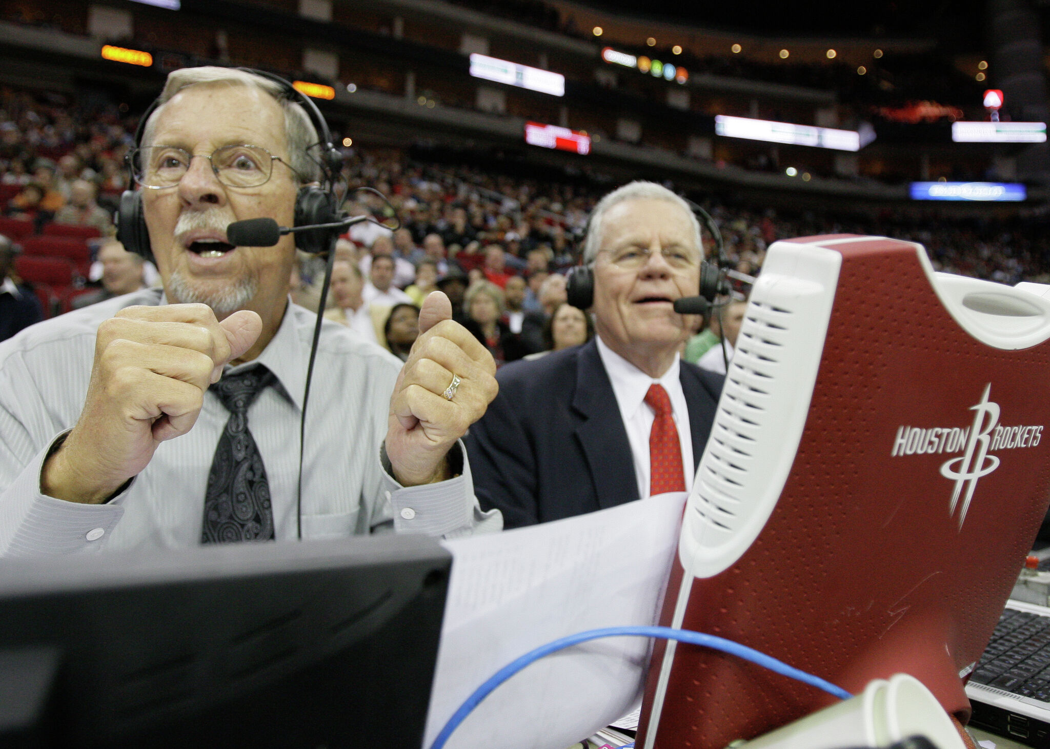 Iconic Houston Rockets radio voice Gene Peterson dies at 83